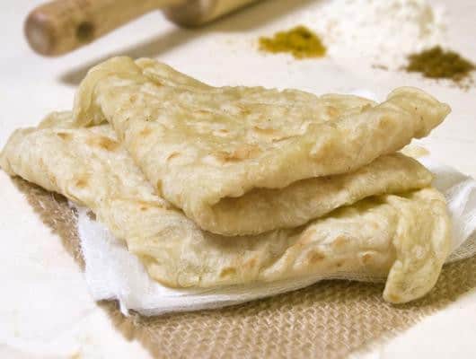 Guyanese Roti Perfect for scooping up warm West Indian curry - CWEB