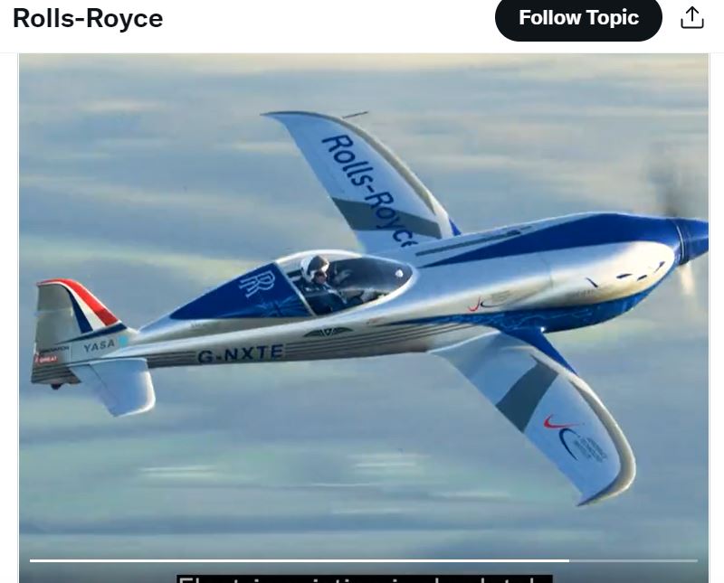 Rolls Royce’s all-electric aircraft tops 387 mph, world's fastest ...