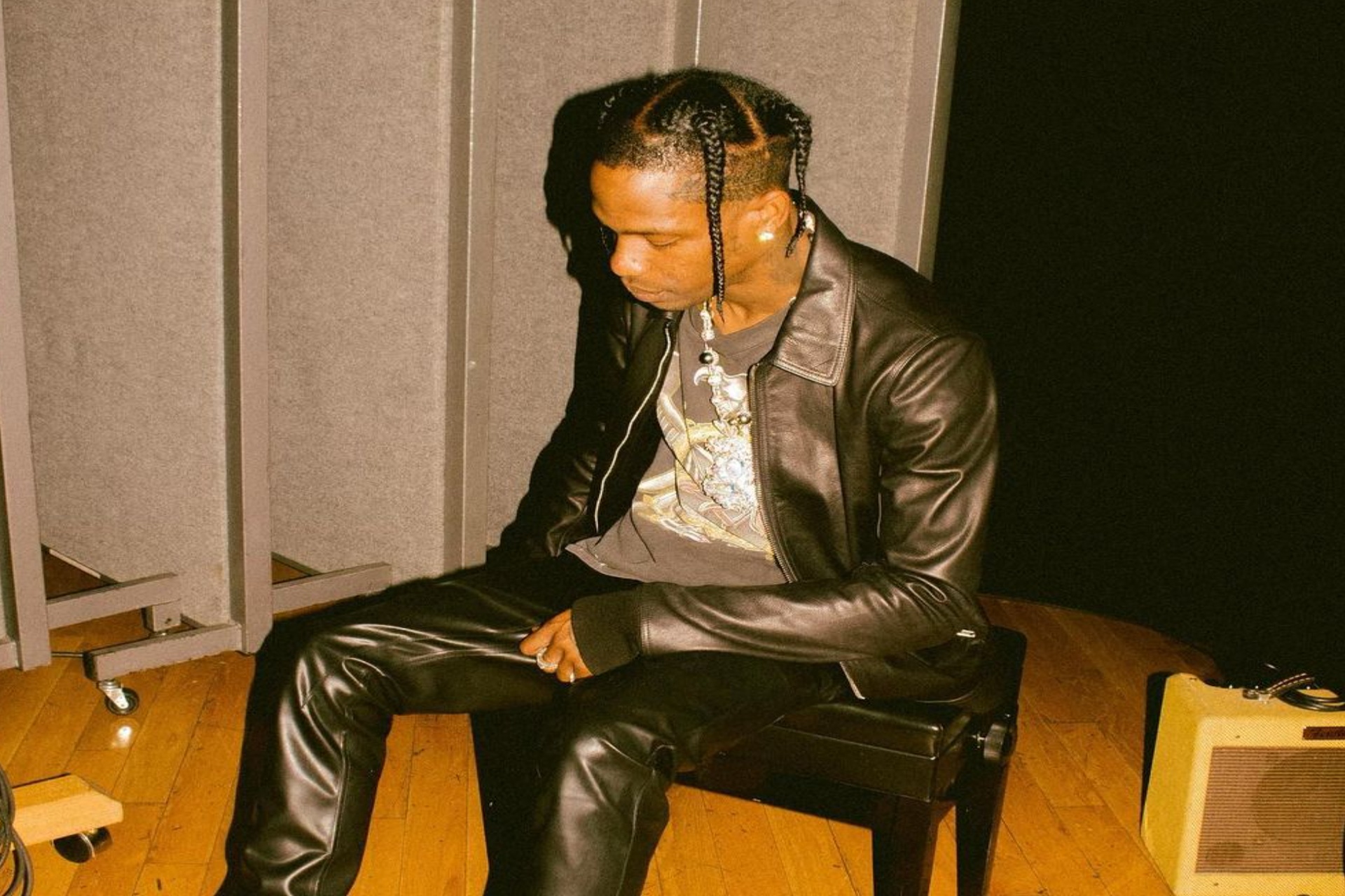 Travis Scott seen outside Houston mansion after ninth Astroworld Fest ...