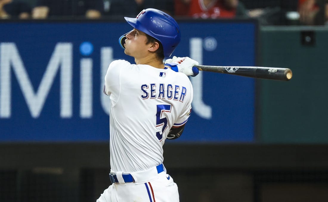 MLB Rangers' Corey Seager replaces George Springer on All-Star roster ...