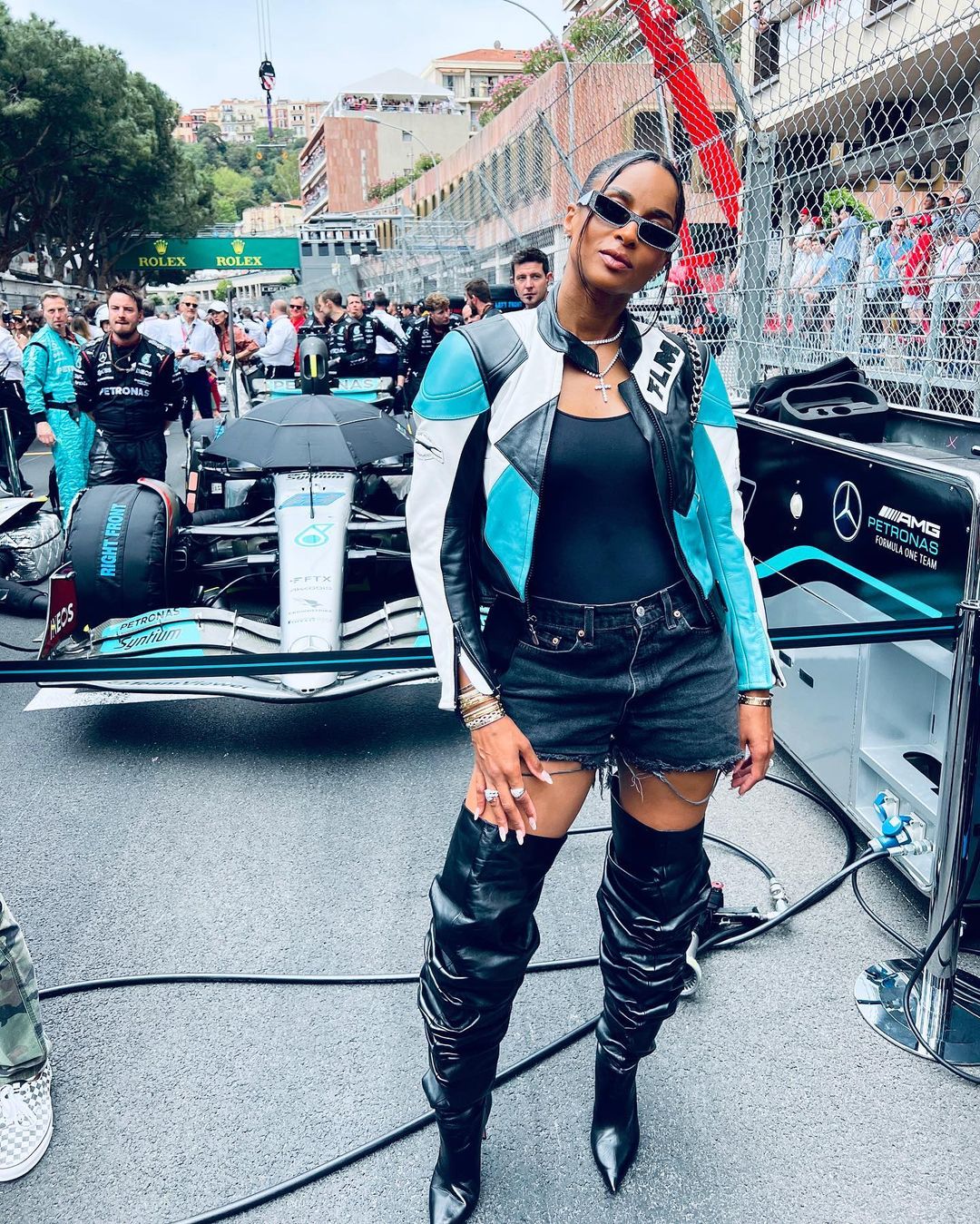 Celebrity Ciara Teases in Air Jordan Bodysuit by Cierra Boyd For New ...