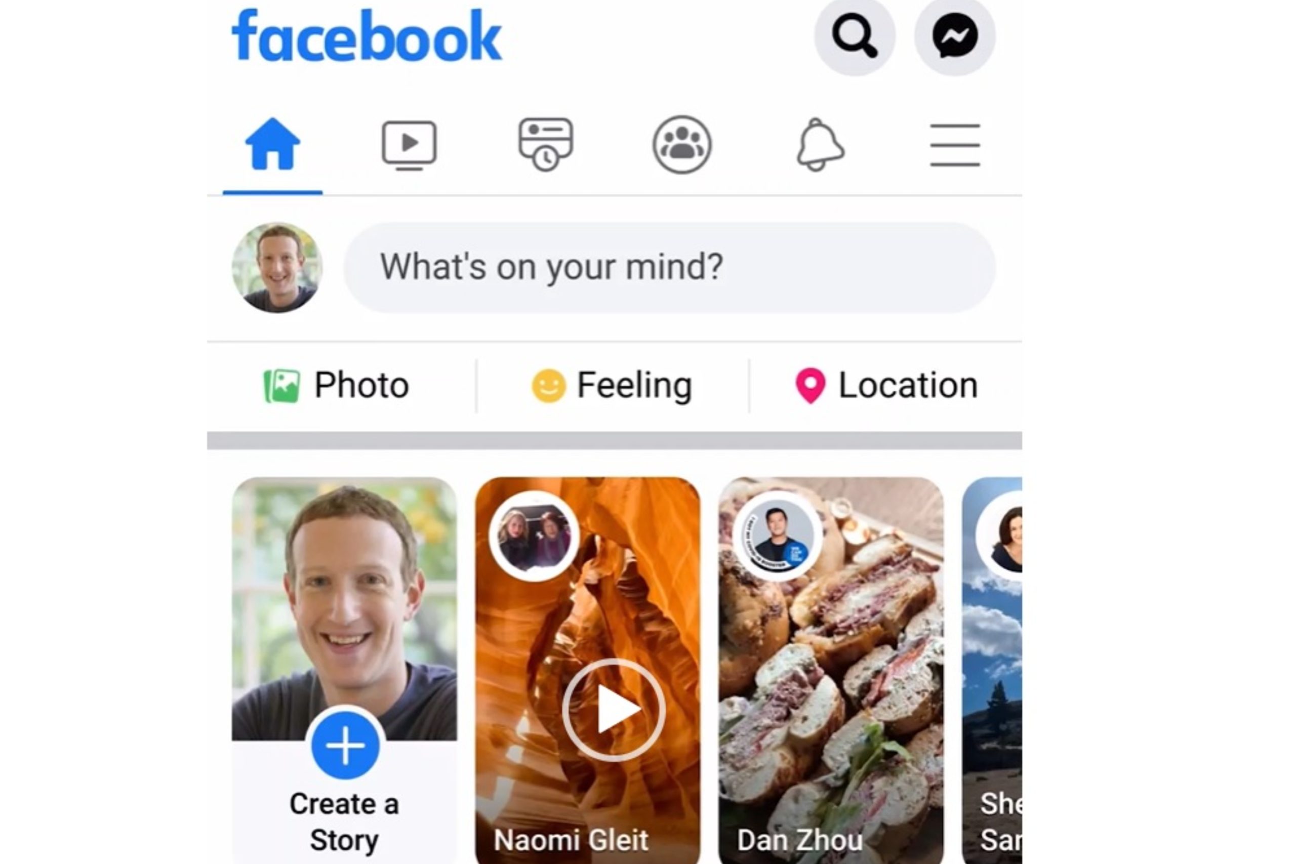 Today Your Facebook Home Page Gets a New Design - CWEB