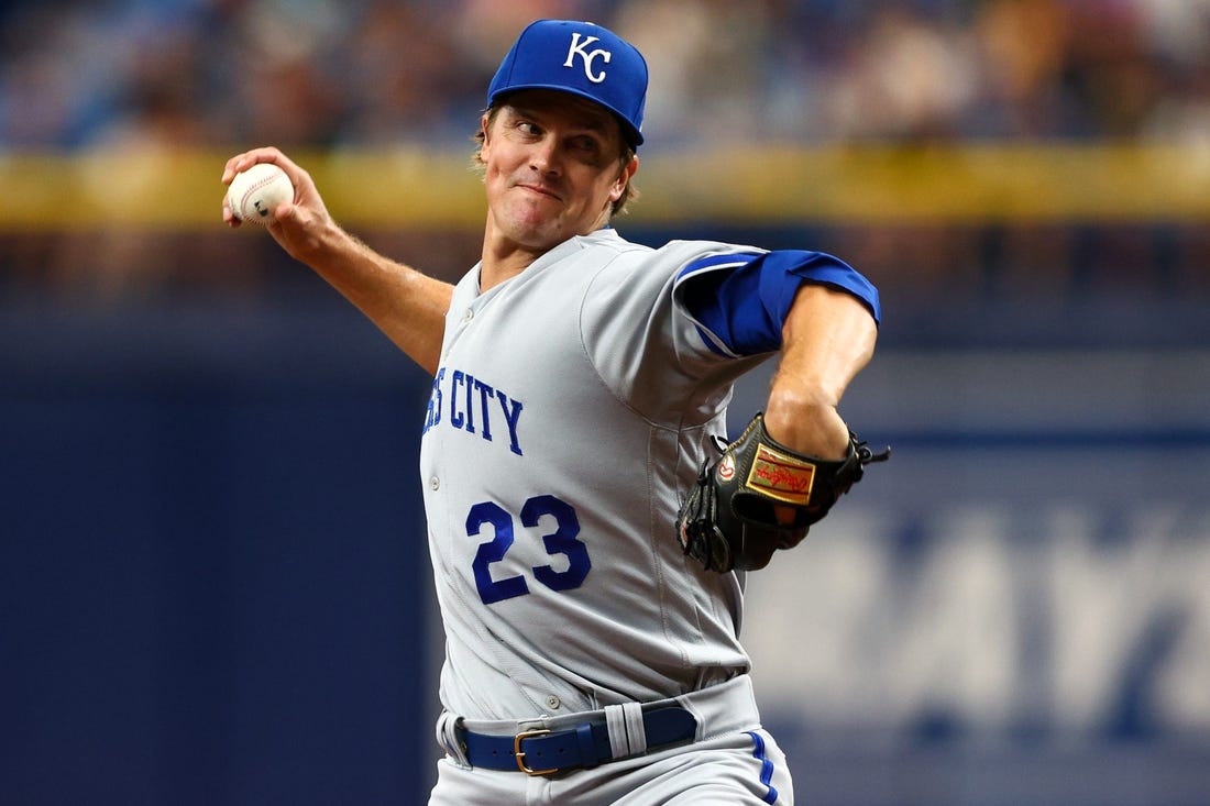 MLB News: Royals place RHP Zack Greinke (forearm) on 15-day IL - CWEB