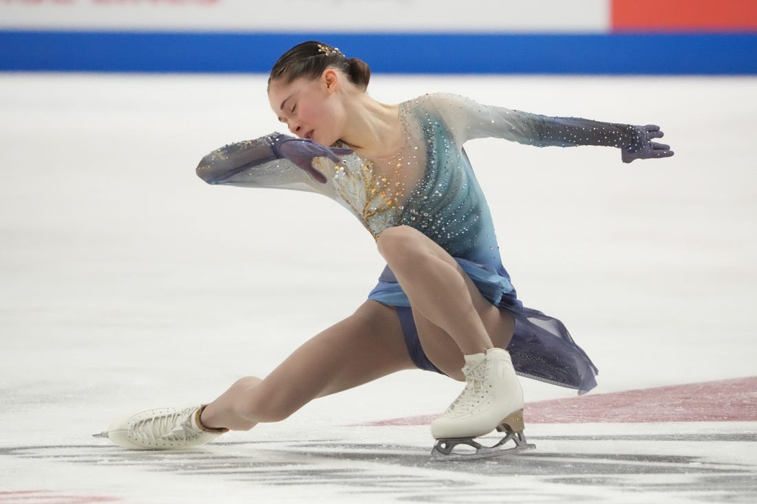 Isabeau Levito, 15, wins U.S. figure skating championship - CWEB
