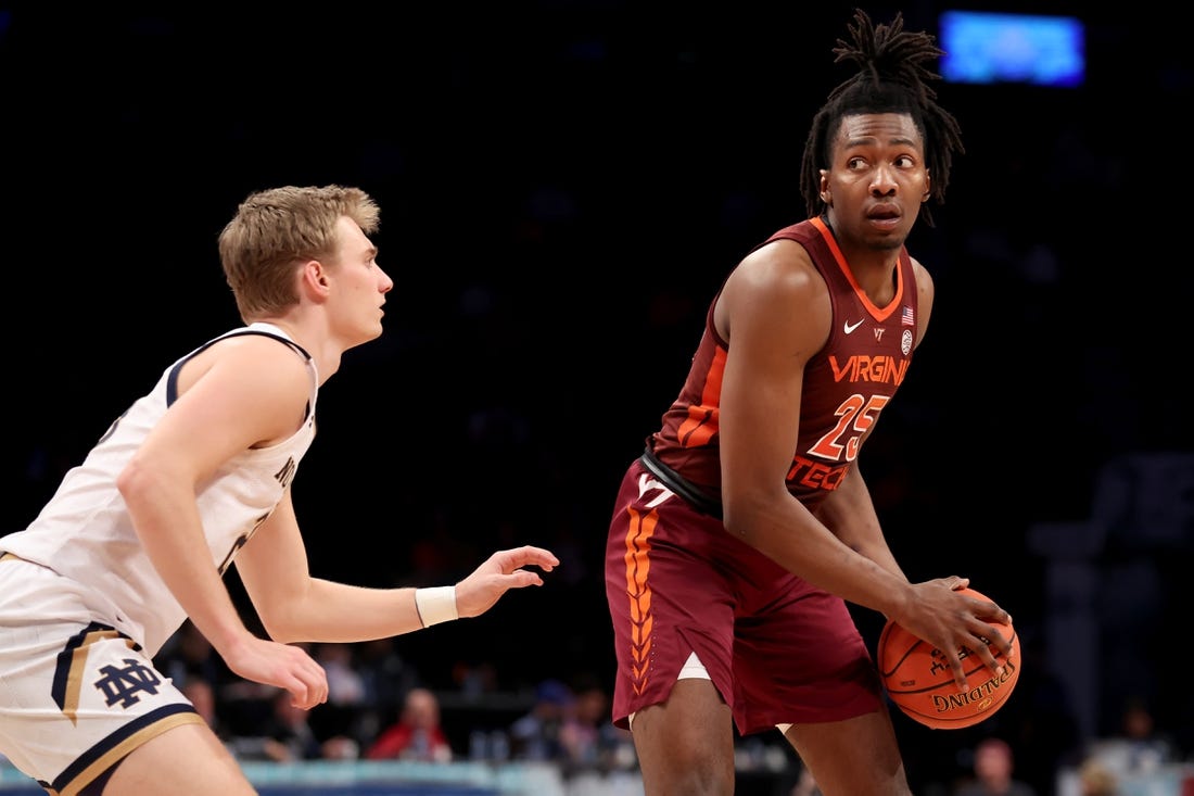 Grant Basile scored 33 as Virginia Tech topples Notre Dame - CWEB