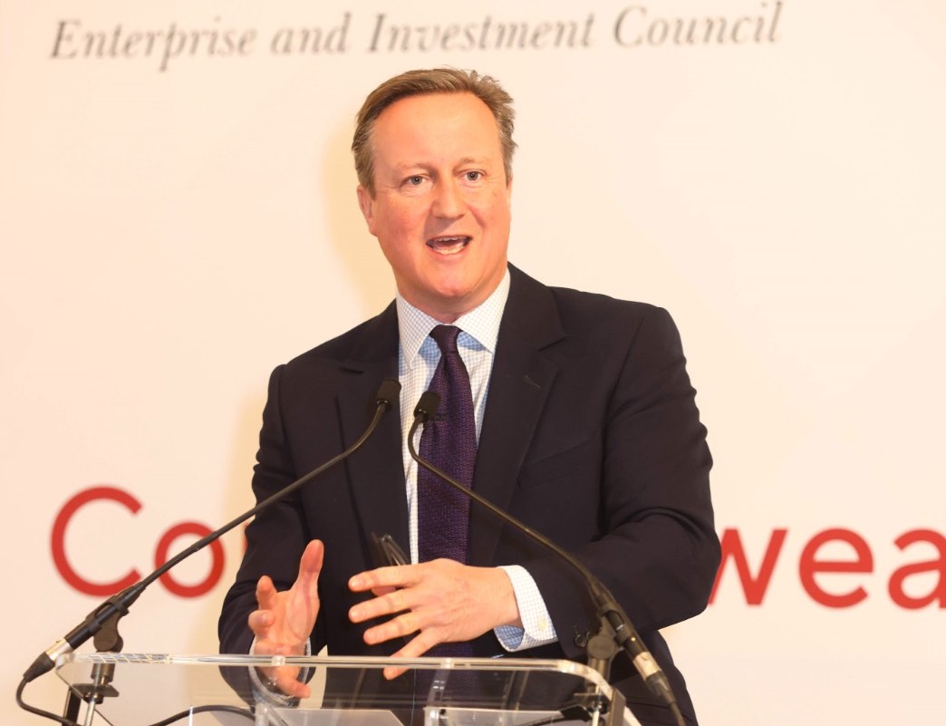 Watch Former British PM David Cameron back in cabinet as PM Rishi Sunak ...