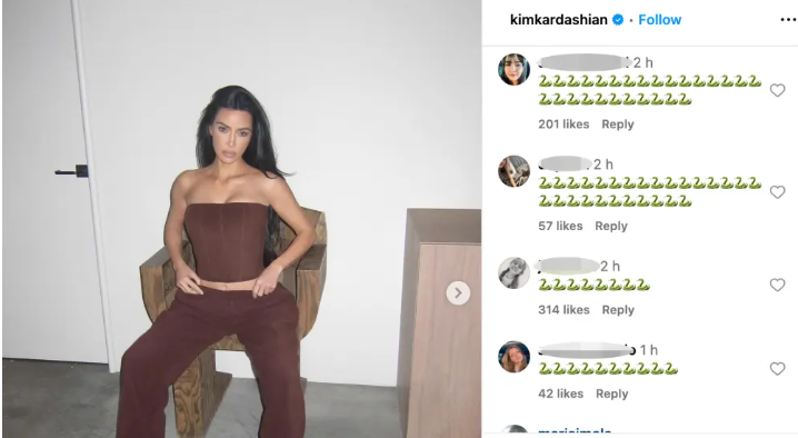 Celebrity Taylor Swift’s web fans fill celebrity Kim Kardashian’s social media page with snake ...