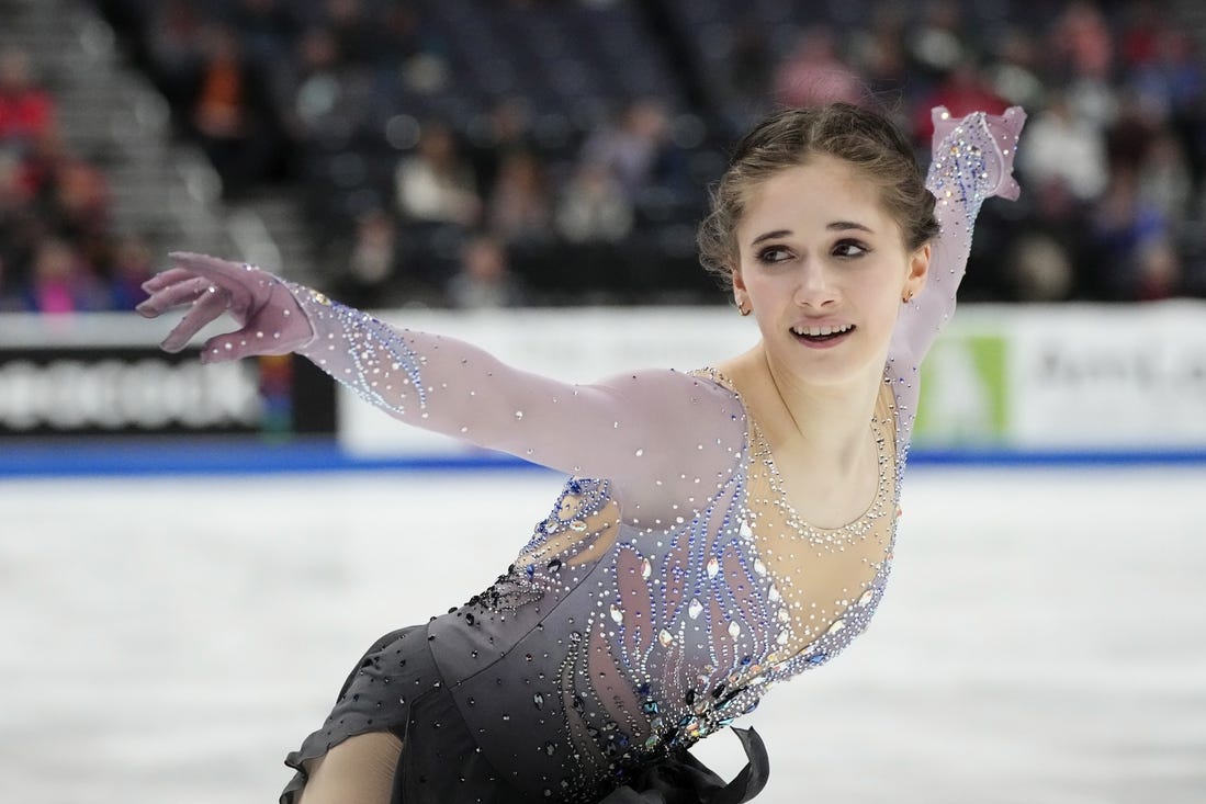 Isabeau Levito on top after U.S. Figure Skating short program - CWEB