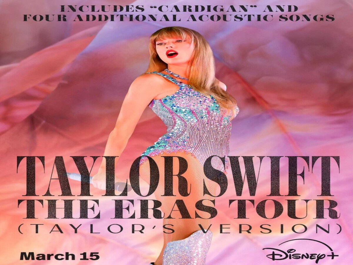 Celebrity Taylor Swift's concert film on the Eras Tour to debut on ...